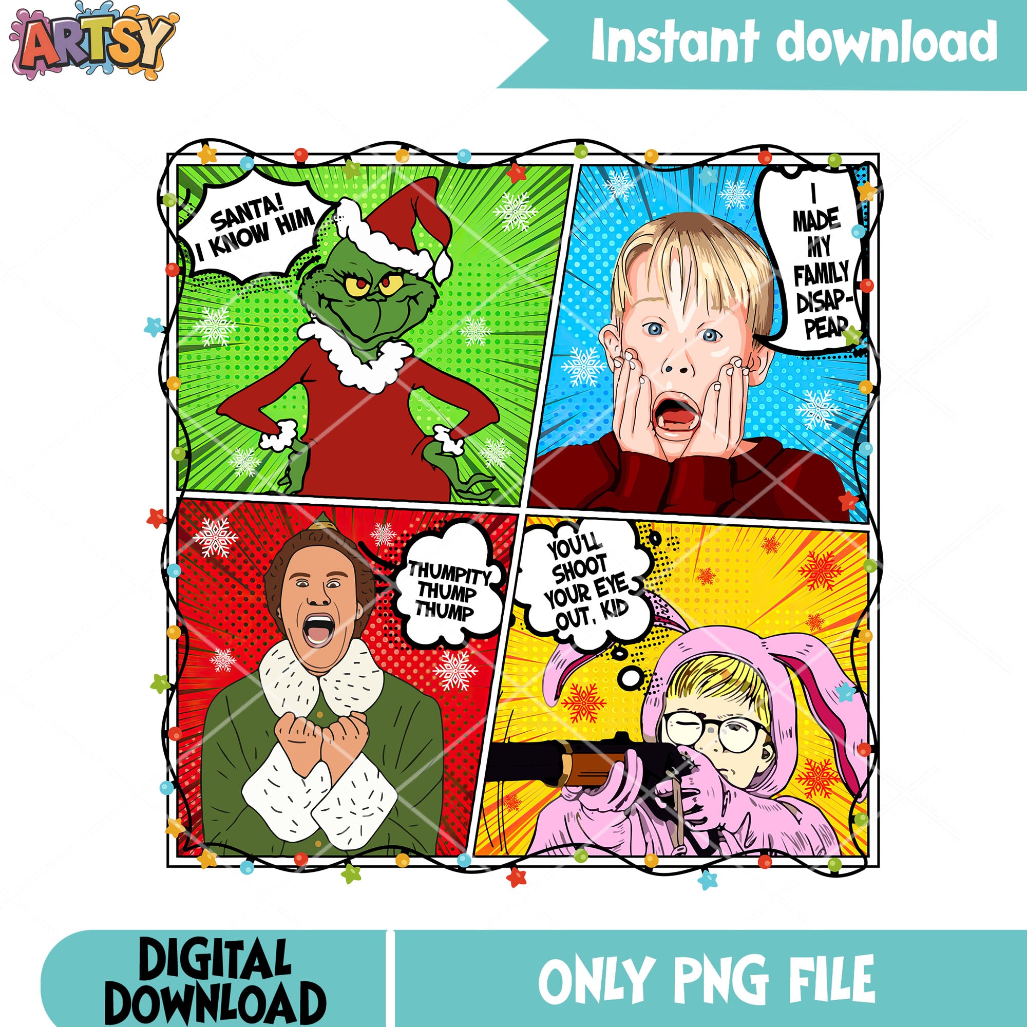 Thumpity thump thump png, a story christmas png, kevin mccallister png ...