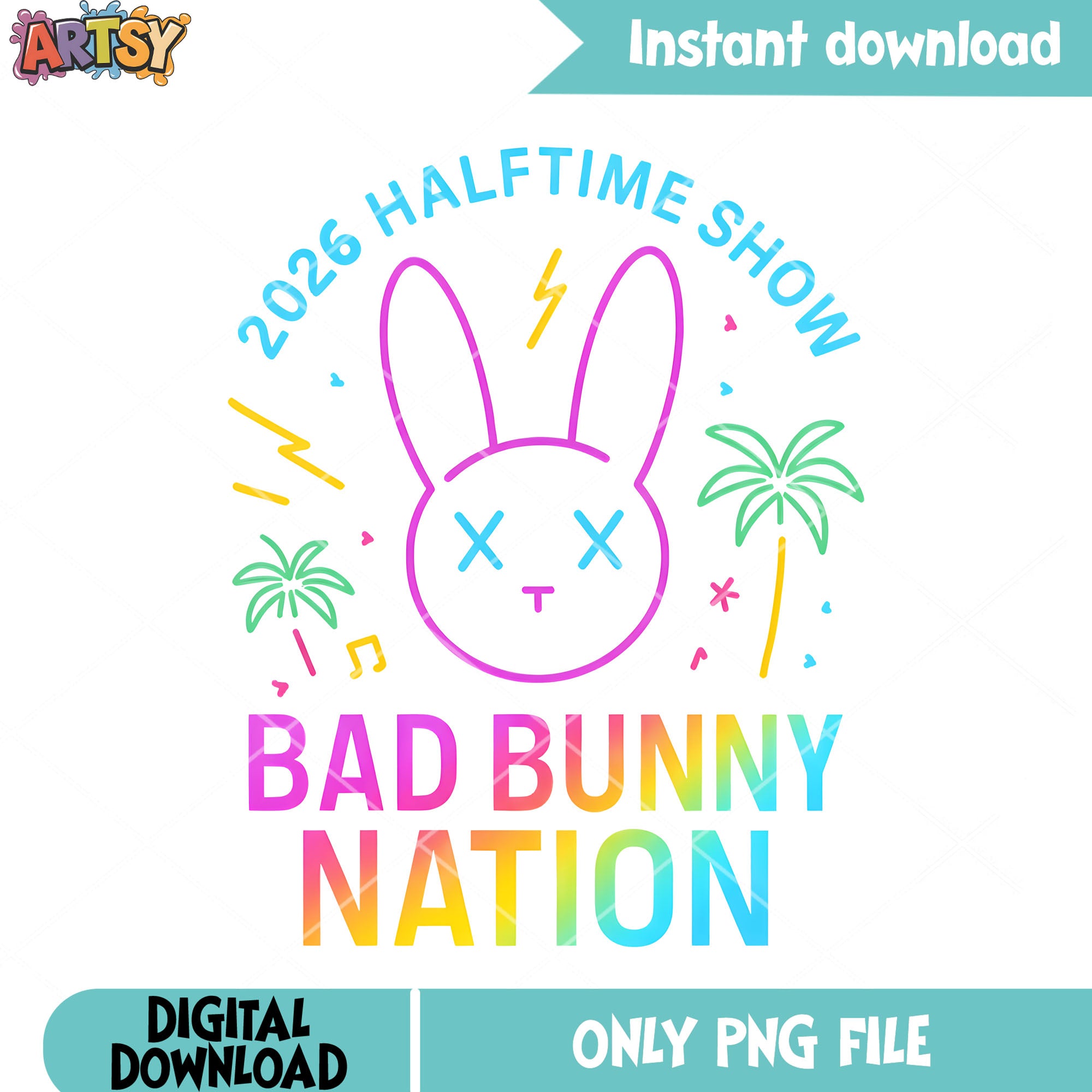2026 halftimeshow png, bad bunny nation png, 2026 benito png – Artsysvg