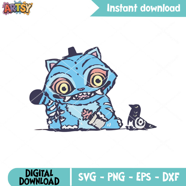 Derpy kpop tiger svg, kpop demon hunters svg, derpy tiger svg – Artsysvg