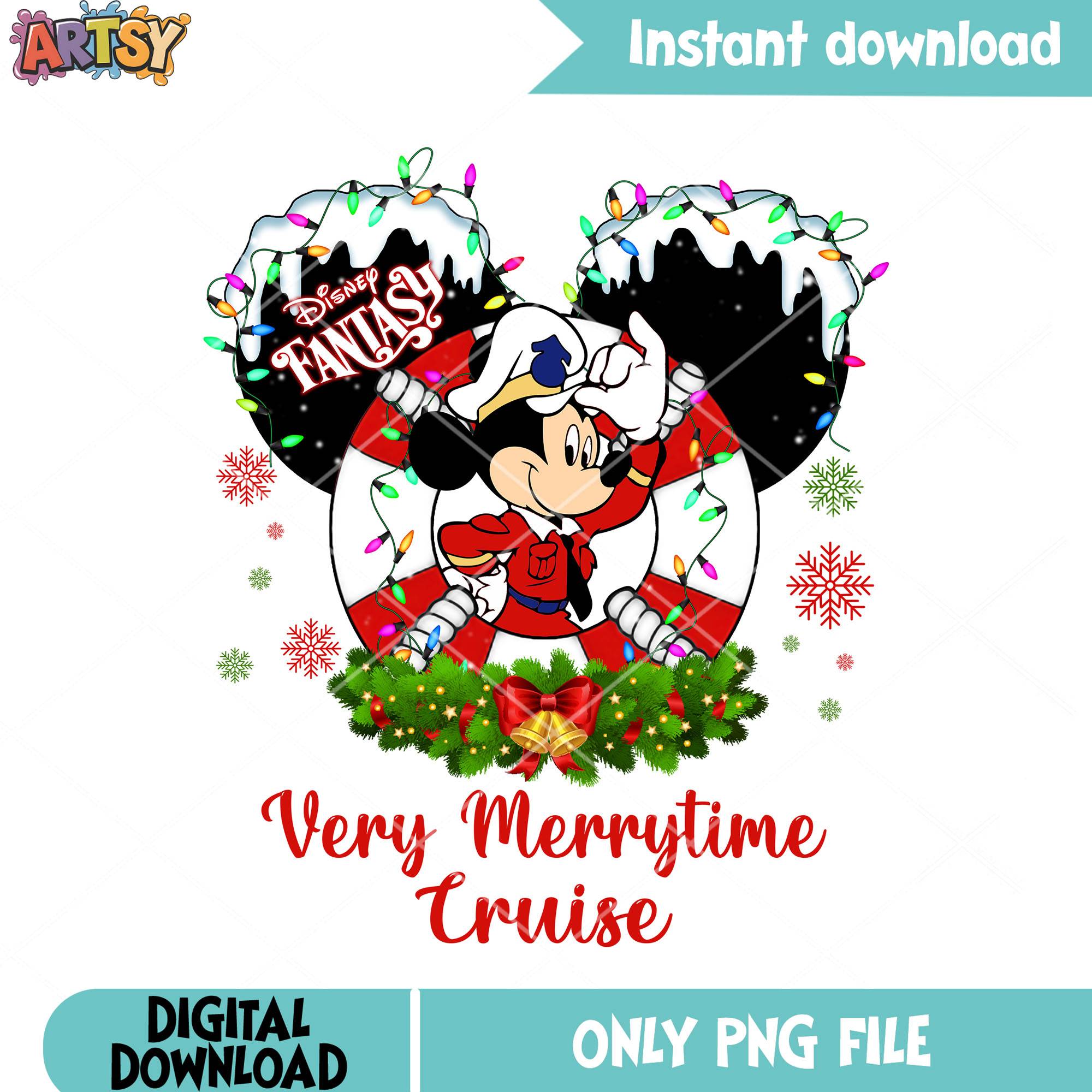 Disney fantasy mickey mouse xmas png, disney cruise mickey png – Artsysvg
