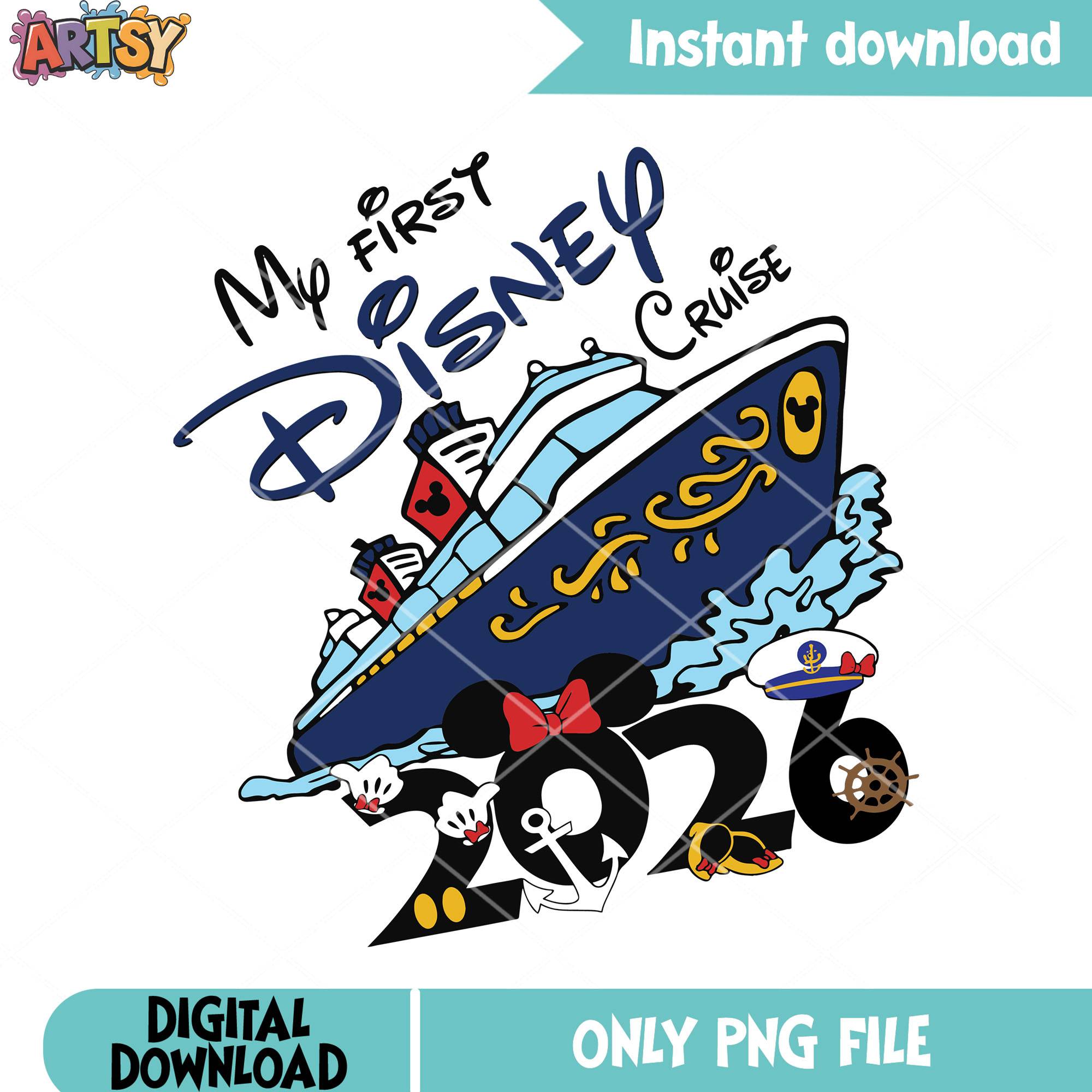 First cruise 2026 disney png, disney poster png, cruise travel png ...
