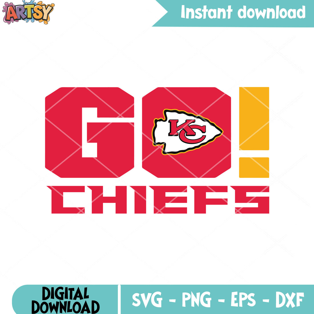 Go kansas chiefs go svg, kc chiefs svg, amercan football leauge svg ...