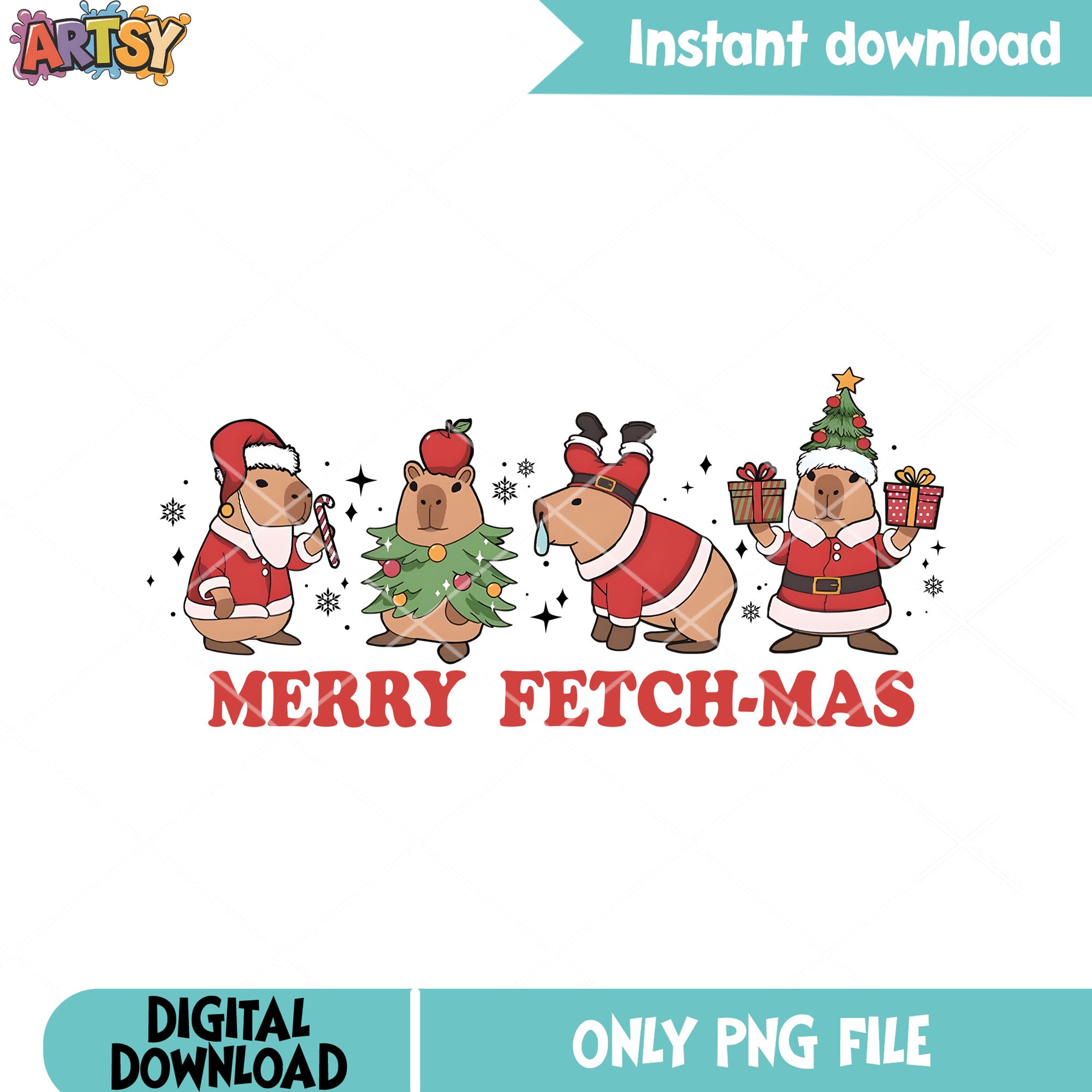 Merry fetchmas christmas png, labubu funny png, labbu decoration png ...