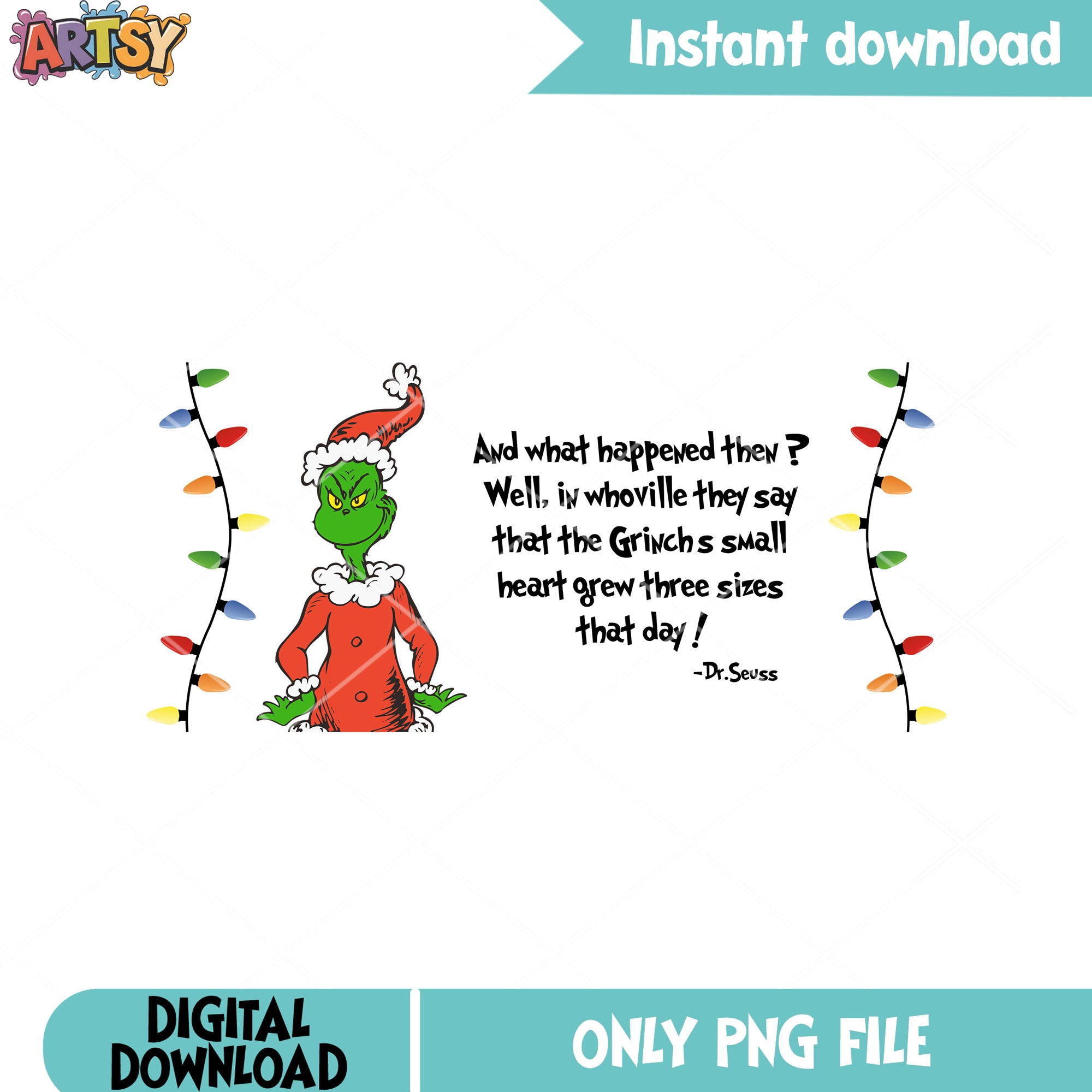 Santa claus costume monster png, dr seuss png, christmas png – Artsysvg