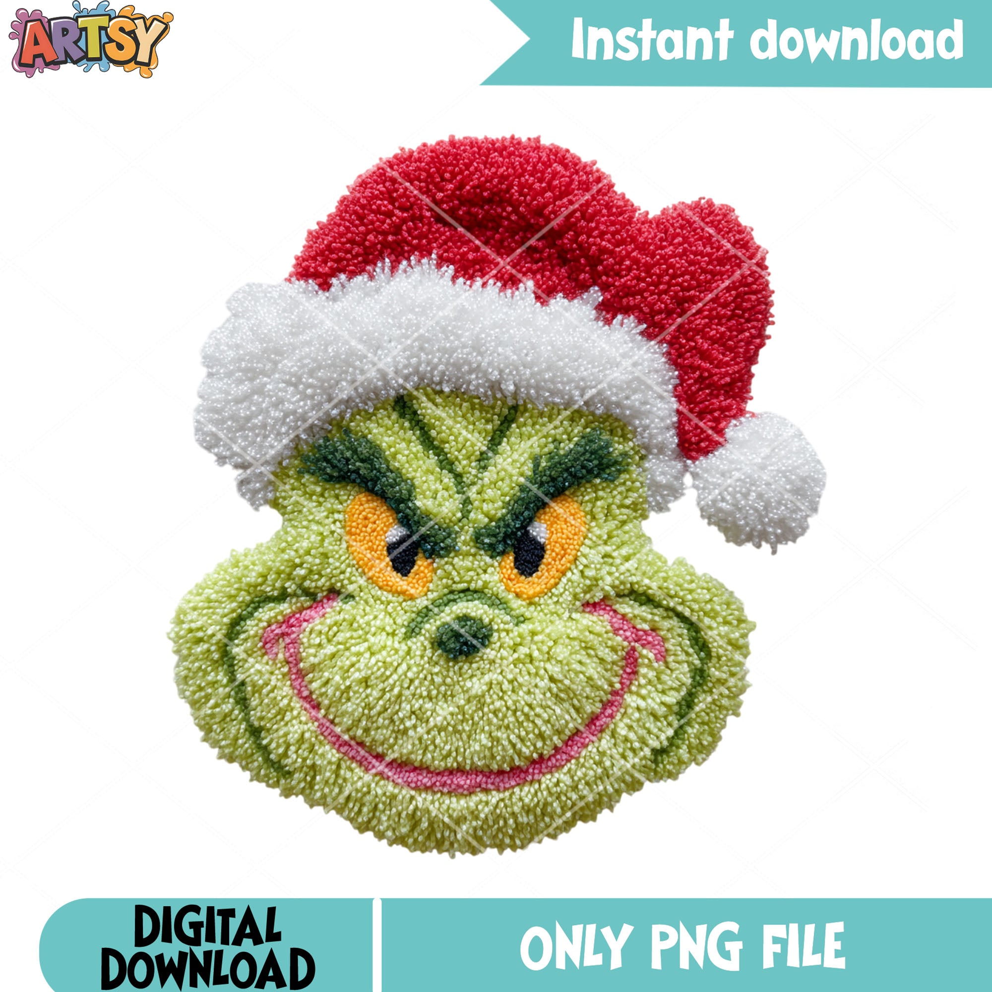 Santa grinch hat png, happy christmas png, the grinch png – Artsysvg