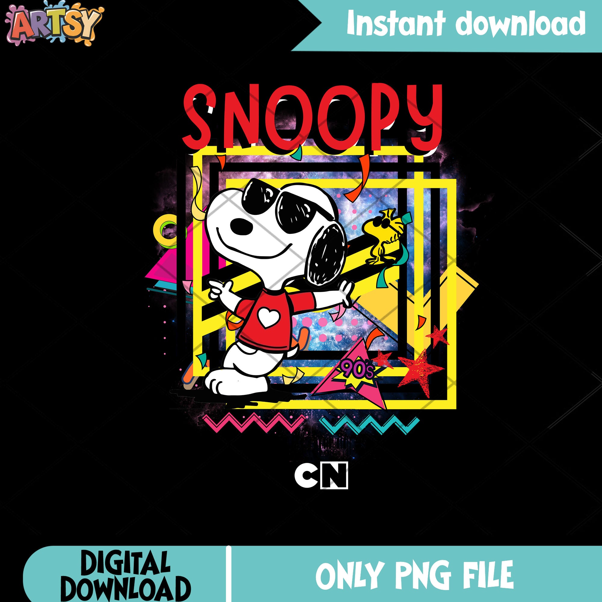 Snoopy the dog png, retro aesthetic png, cool dog png – Artsysvg
