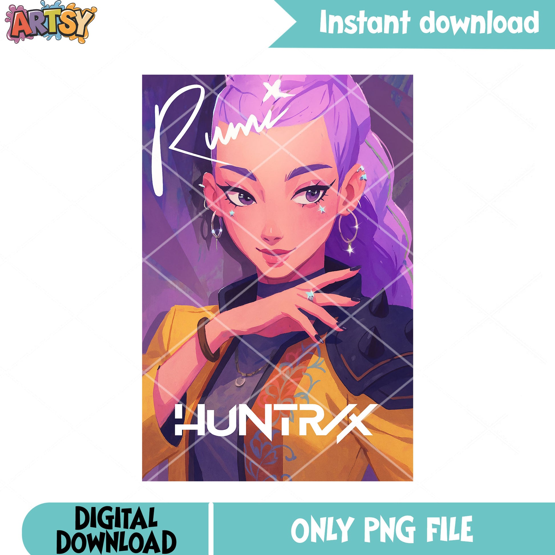 Super star rumi huntrix png, huntrix jinu png, kpop demon hunters png ...