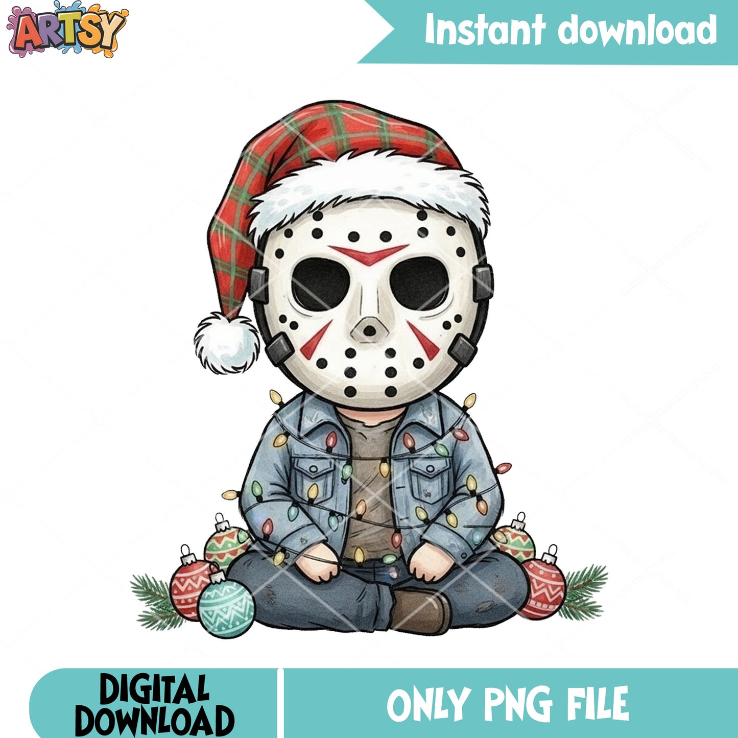 The christmas killer jason voorhees png, xmas png, merry christmas png ...