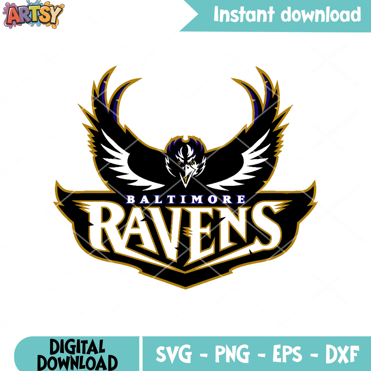 Vikings black crown svg, Football nfl svg, baltimore ravens svg – Artsysvg