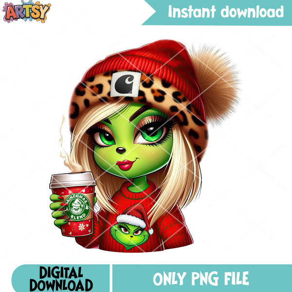 Winter vibes grinch png, merry xmas png, the grinch png – Artsysvg