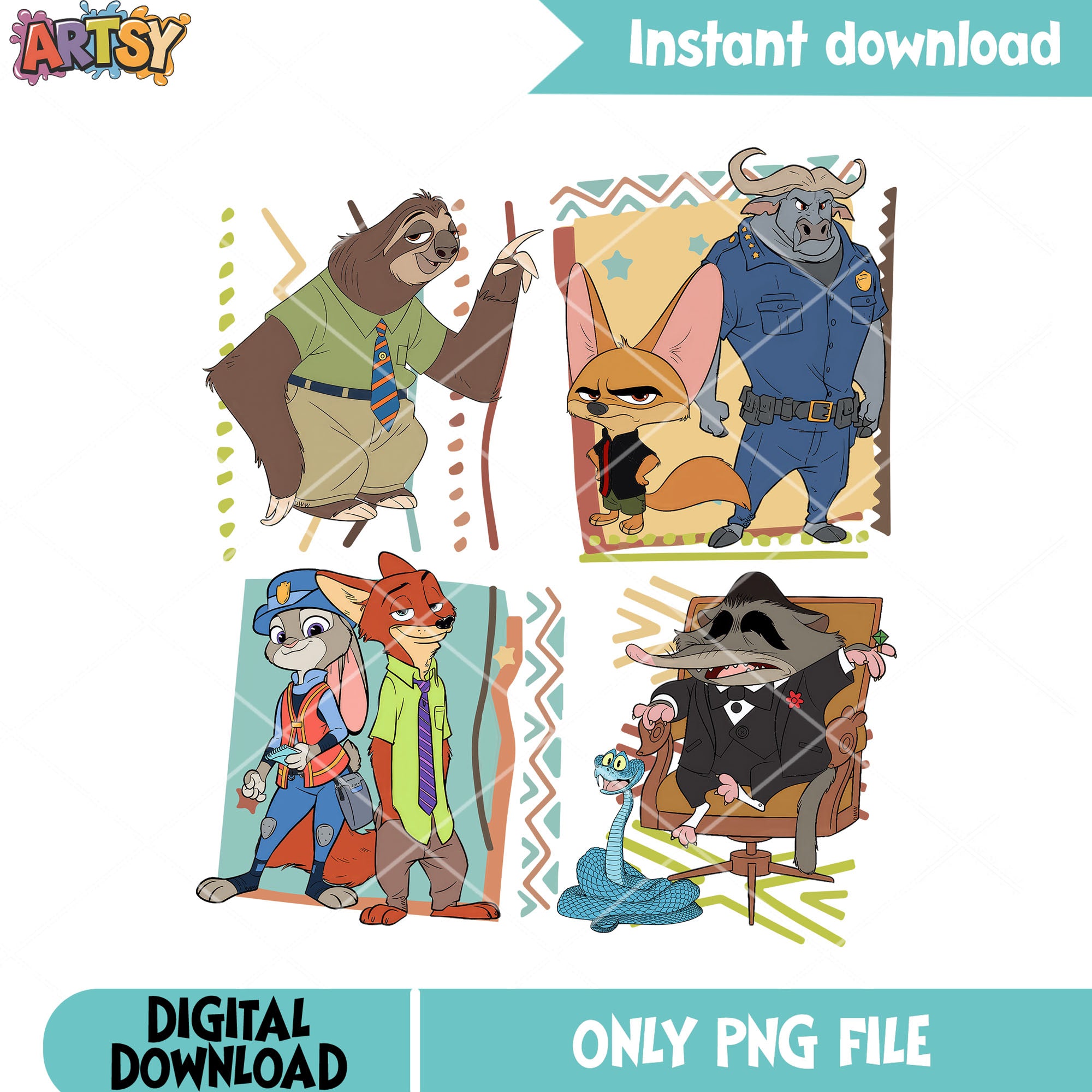 Zootopia animal police png, zootopia disney png, zootopia couple png ...