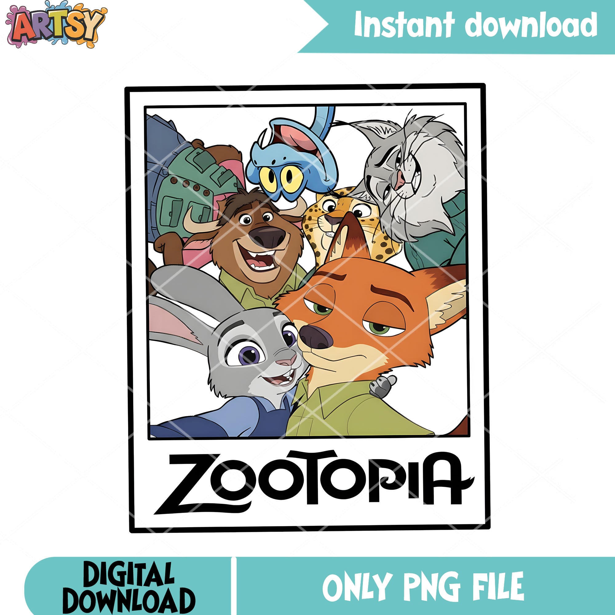 Zootopia happy cute png, zootopia bow shirt png, judy hopps png – Artsysvg